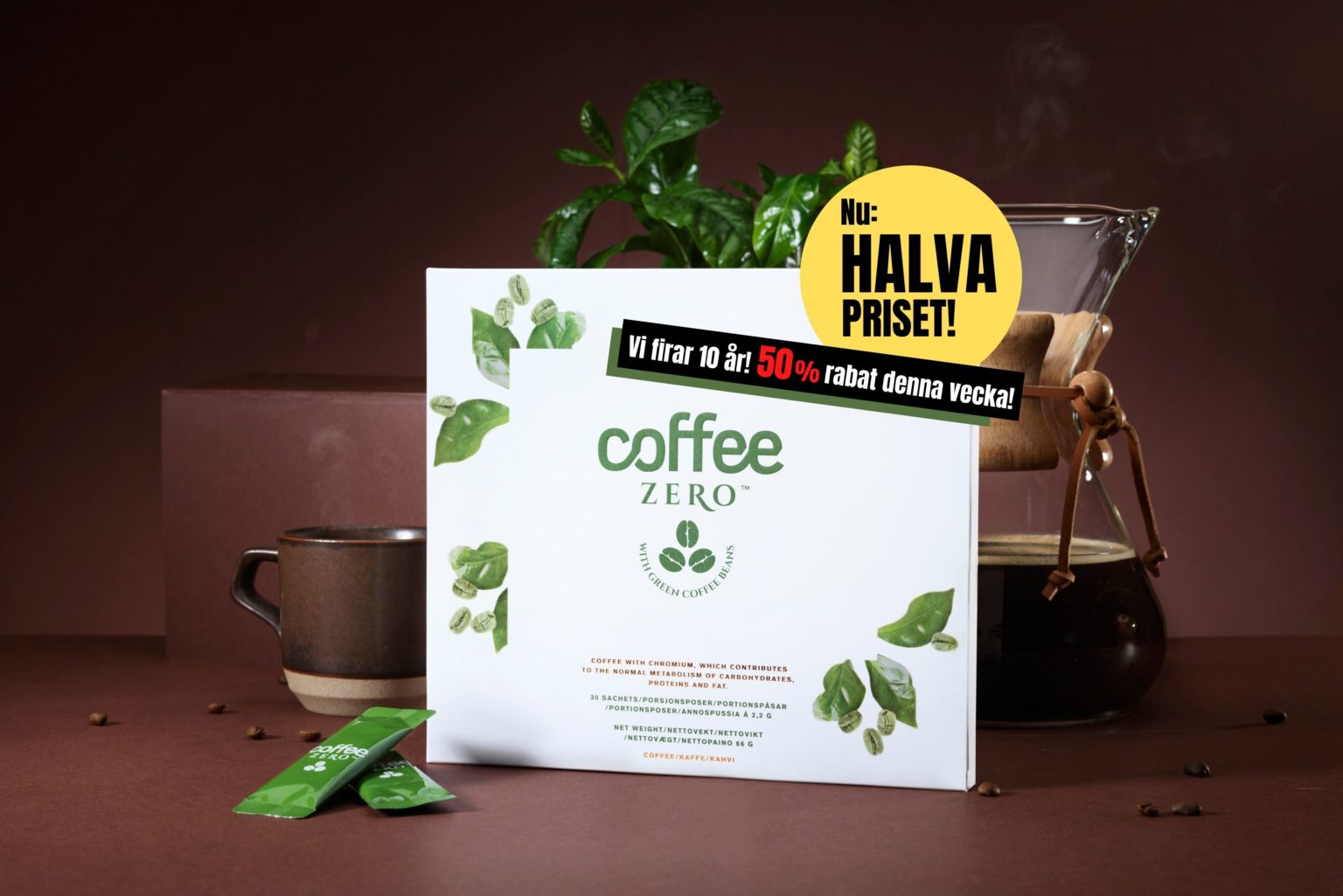 Coffee Zero Sverige – Go light, go Coffee Zero!